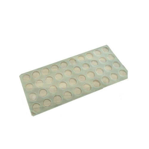 Plaque d'opaline lisse sans puits (255x180 mm)